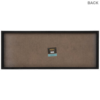 White & Black Rectangle Wood Wall Decor | Hobby Lobby | 2095677
