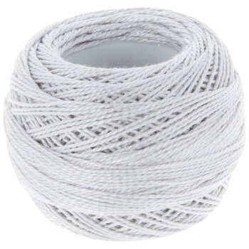 1 White Tin DMC Pearl Cotton Thread - Size 8 | Hobby Lobby | 2069185