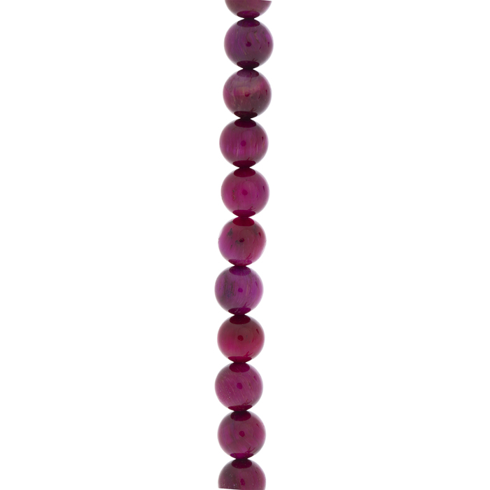 Purple Dyed Tiger Eye Round Bead Strand | Hobby Lobby | 1806298