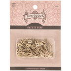 Brass Safety Pins - Size 00 & 0 | Hobby Lobby | 305771