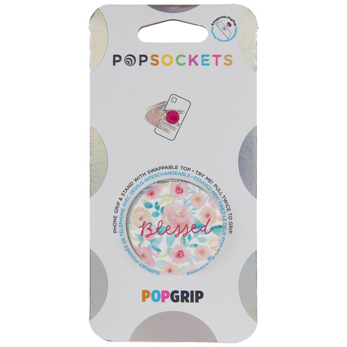Blessed Floral Pop Socket | Hobby Lobby | 2066124