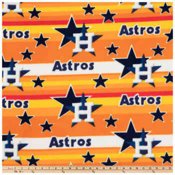 MLB Houston Astros Fleece Fabric | Hobby Lobby | 1526904