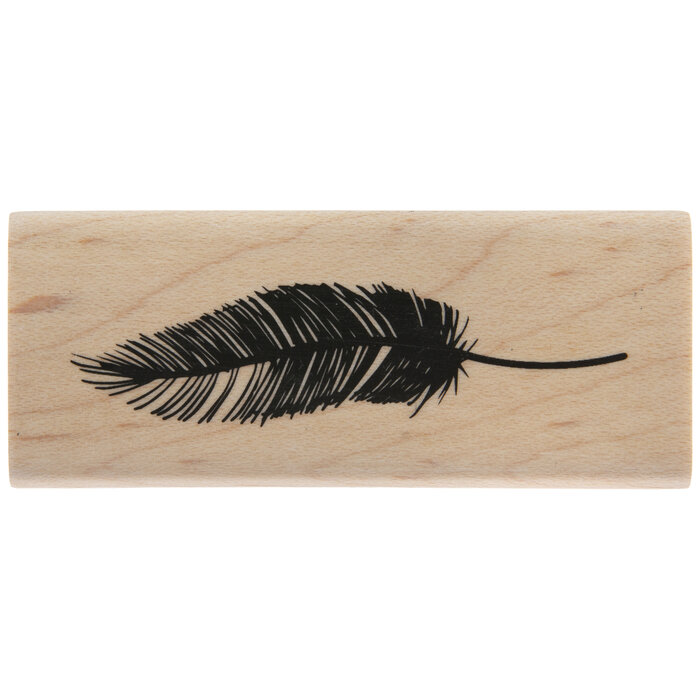 Feather Rubber Stamp | Hobby Lobby | 2244325