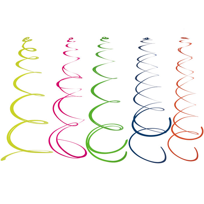 Bright Spiral Hanging Decorations | Hobby Lobby | 1699842