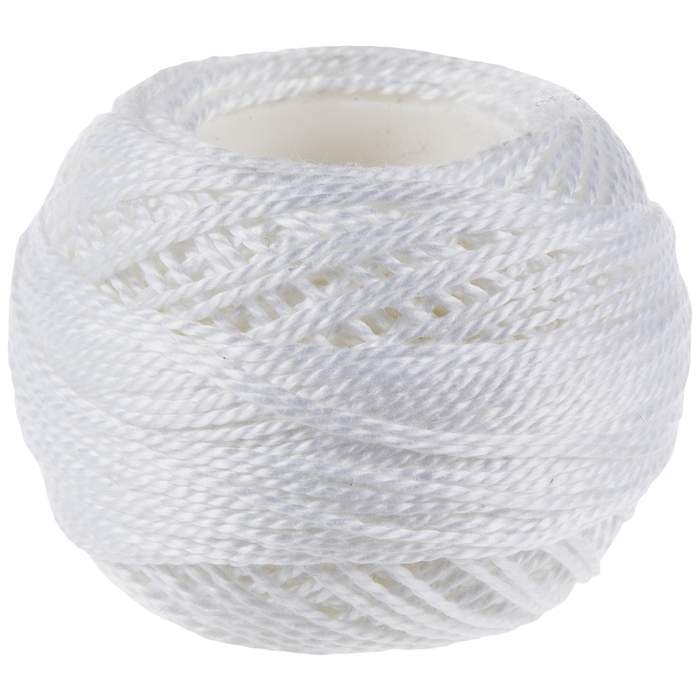 5200 Snow White DMC Pearl Cotton Thread - Size 5 | Hobby Lobby | 136127