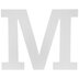 White Wood Letter M - 9 1/2" | Hobby Lobby | 2171403