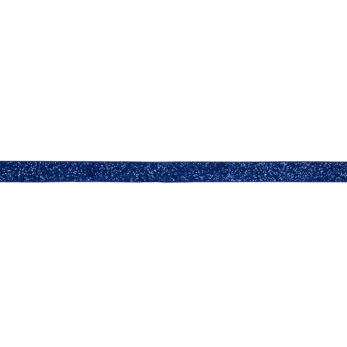 Royal Blue Glitter Cut Edge Ribbon - 3/8" | Hobby Lobby | 1510676