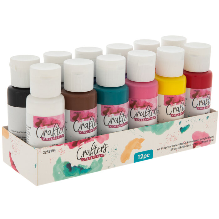 Primary Crafter's Collection Acrylic Paint - 12 Piece Set | Hobby Lobby ...