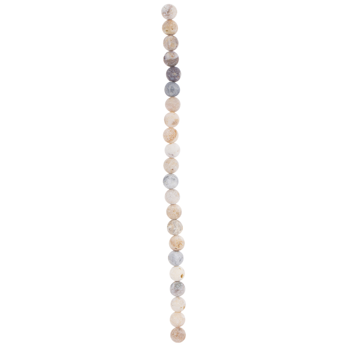Gray & Cream Agate Bead Strand | Hobby Lobby | 1807197