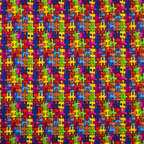 Autism Awareness Cotton Calico Fabric | Hobby Lobby | 562488
