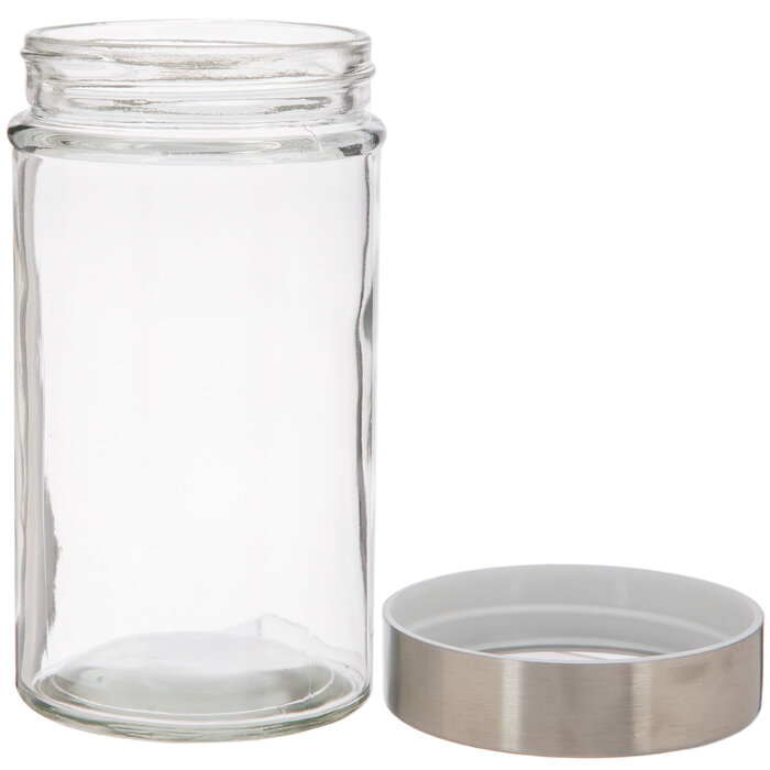 Stainless Steel Window Lid Glass Jar - 19 Ounce | Hobby Lobby | 1521830