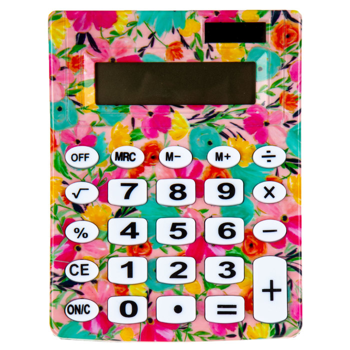 Pink Floral Calculator | Hobby Lobby | 1705599