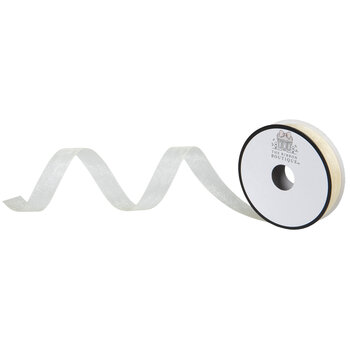 Ivory Organza Ribbon - 5/8" | Hobby Lobby | 2215101