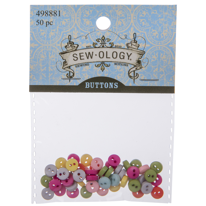 Tropical Tiny Round Buttons - 6mm | Hobby Lobby | 498881