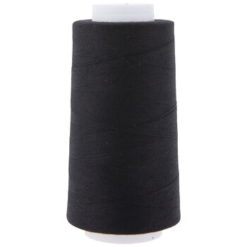 1008 Black Overlocking Poly Thread | Hobby Lobby | 1261106
