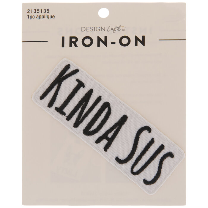 Kinda Sus Iron-On Patch | Hobby Lobby | 2135135