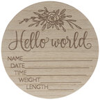 Hello World Wood Wall Decor | Hobby Lobby | 2075810