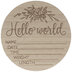 Hello World Wood Wall Decor | Hobby Lobby | 2075810