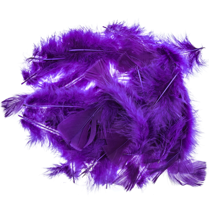 Purple Feather Fluff | Hobby Lobby | 245746