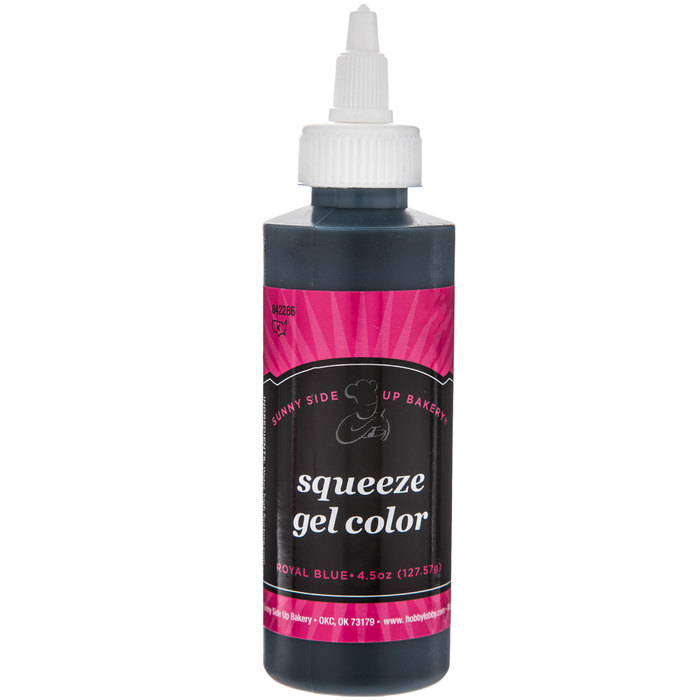Royal Blue Squeeze Gel Color - 4.5 Ounce | Hobby Lobby | 842286