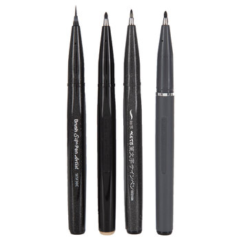 Assorted Black Sign Pens - 4 Piece Set | Hobby Lobby | 1784743
