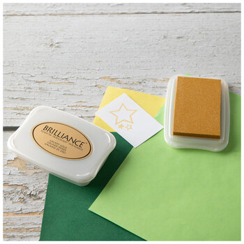 Galaxy Gold Brilliance Pigment Ink Pad | Hobby Lobby | 1919885