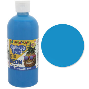 Rich Art Clean Colors Neon Washable Paint | Hobby Lobby