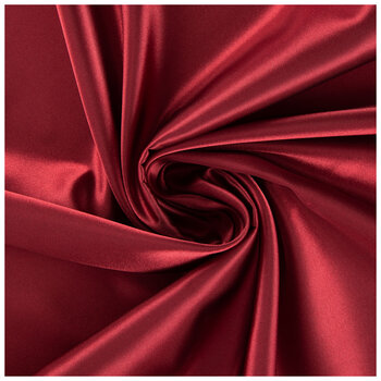 Carriage Red Poly Satin Fabric | Hobby Lobby | 2239580