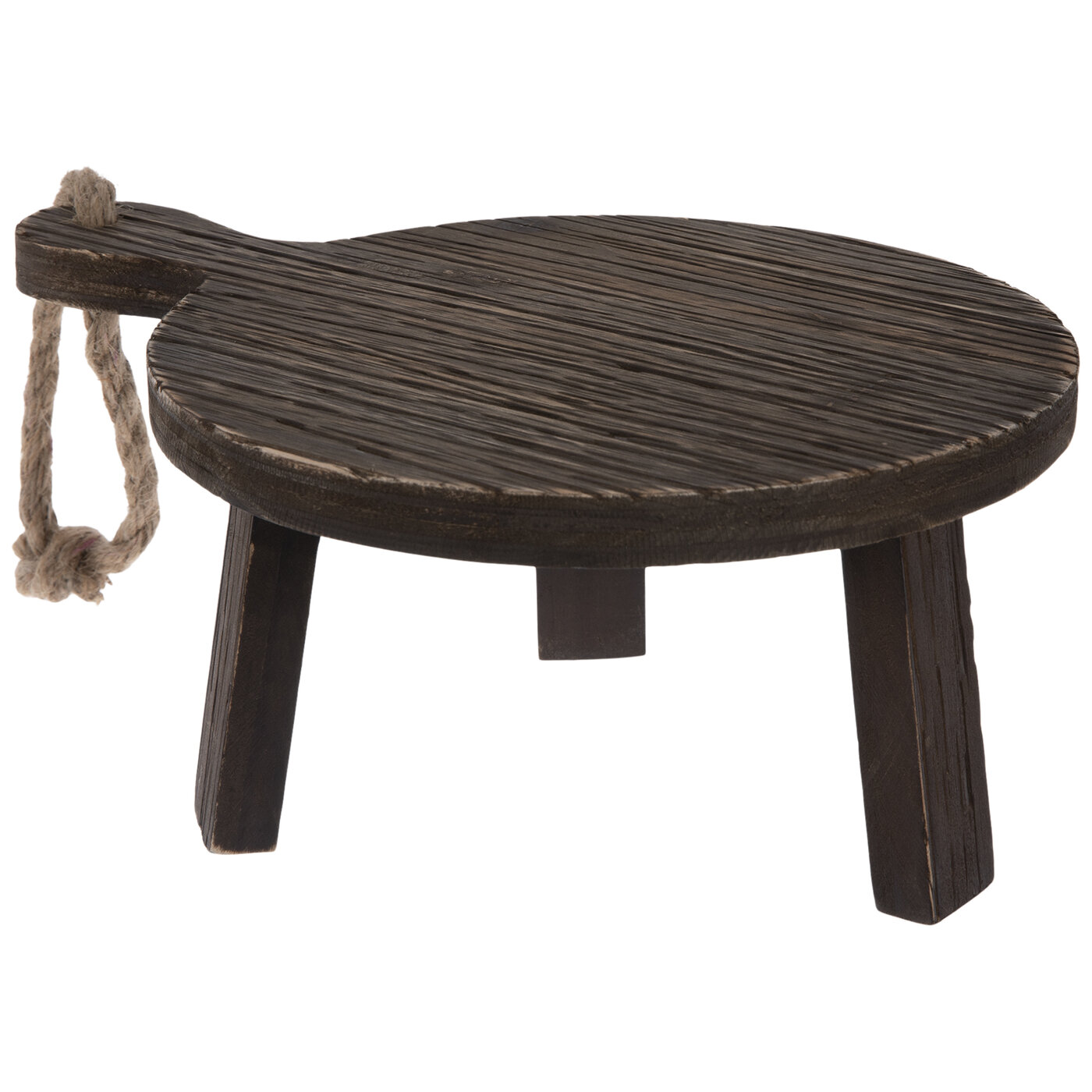 Home & Living Home Décor Slightly Weathered Beaded Wood Riser ...