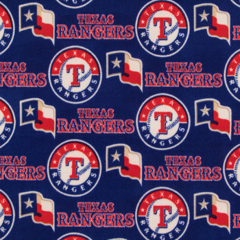 MLB Texas Rangers Fleece Fabric | Hobby Lobby | 954933