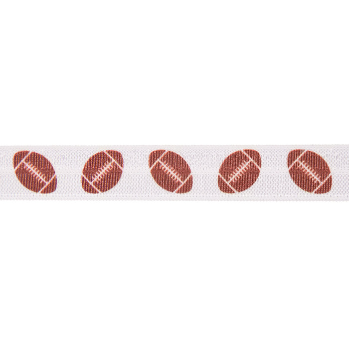 Football Shiny Elastic Trim - 1/2" | Hobby Lobby | 1153865