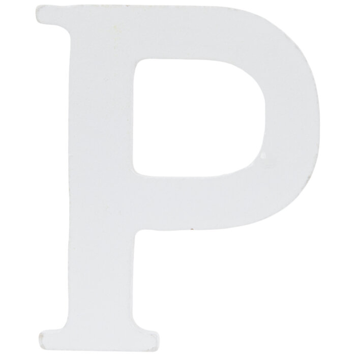 White Wood Letter P - 2 1/2" | Hobby Lobby | 2091544