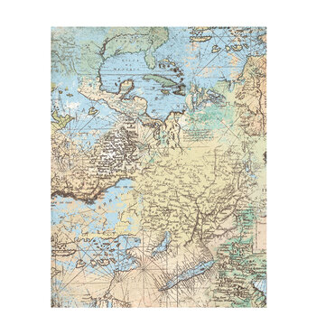 Map Scrapbook Paper - 8 1/2" x 11" | Hobby Lobby | 1145440