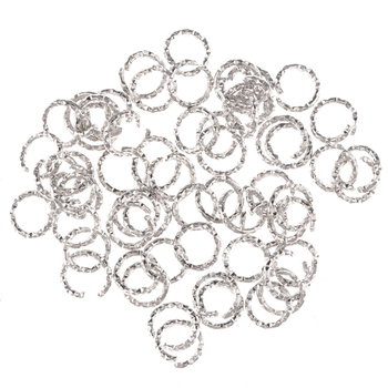Textured Jump Rings - 8mm | Hobby Lobby | 375048