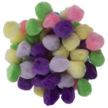 Bright Pastel Multi Pom Poms - 1" | Hobby Lobby | 115592
