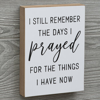 I Still Remember Wood Decor | Hobby Lobby | 2177525