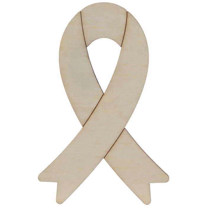 Support Ribbon Wood Shape | Hobby Lobby | 2057131