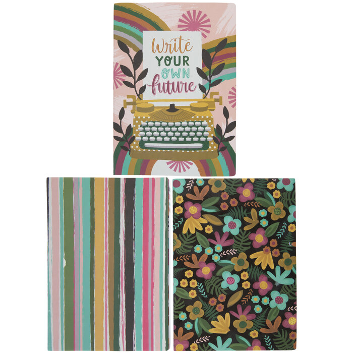 Flowers & Stripes Notebooks | Hobby Lobby | 2233328