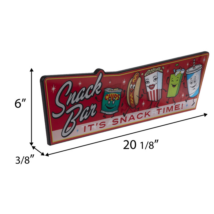 Snack Bar Lenticular Wood Wall Decor | Hobby Lobby | 2065548