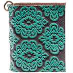 Embossed Turquoise Leather Journal Charm | Hobby Lobby | 1132109