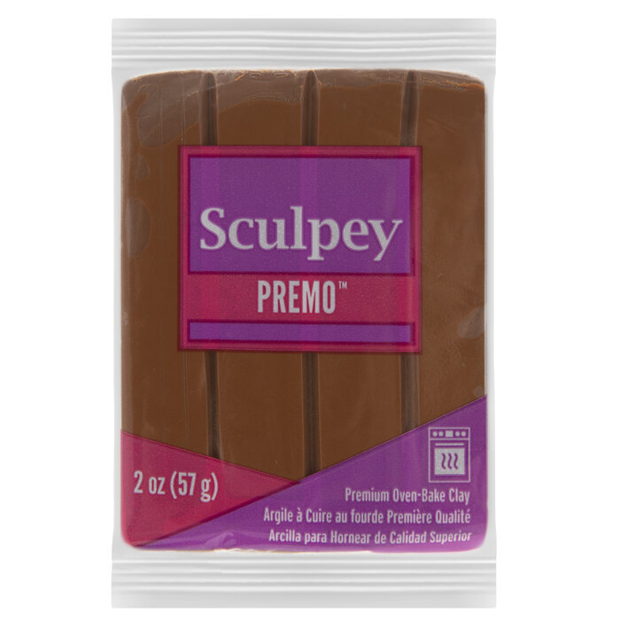 Raw Sienna Sculpey Premo Oven-Bake Clay - 2 Ounces | Hobby Lobby | 398990