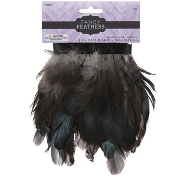 Black Feather Trim - 4" - 6" | Hobby Lobby | 1248467