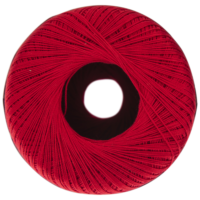 Poppy Red Artiste Cotton Crochet Thread | Hobby Lobby | 783548