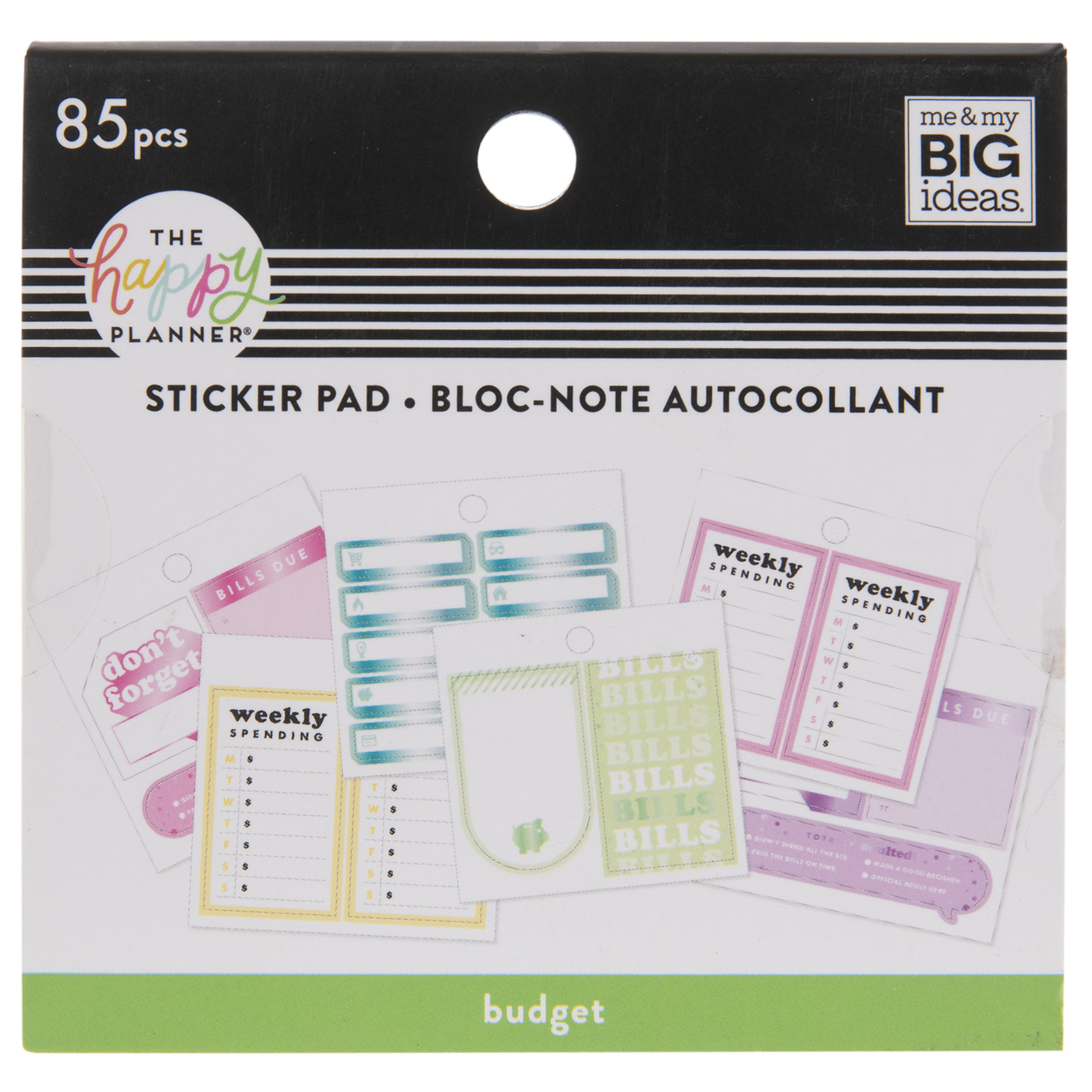 Deluxe NEW The Happy Planner sticker book Budget redhillvolleyball.co.uk