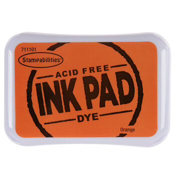 Orange Stampabilities Dye Ink Pad | Hobby Lobby | 711101