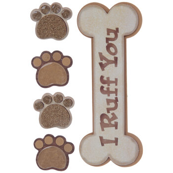 I Ruff You 3D Stickers | Hobby Lobby | 877308