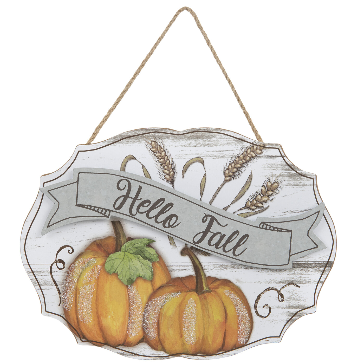 Pumpkin Sign Farmhouse Sign Hello Sign Hello Pumpkin Fall Sign Hello ...