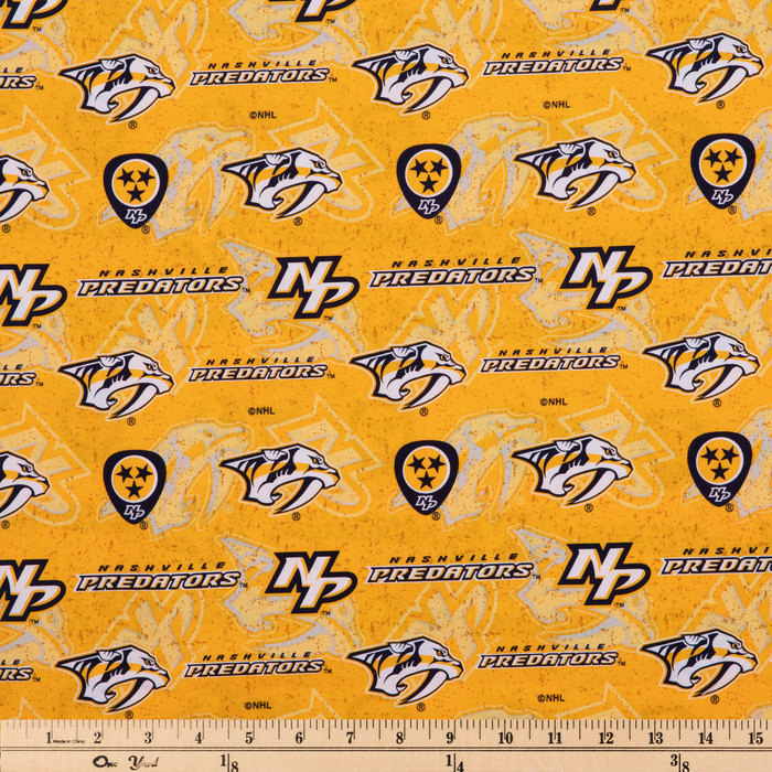 NHL Nashville Predators Cotton Fabric | Hobby Lobby | 1676238
