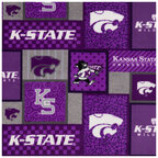 Kansas State Collegiate Fleece Fabric | Hobby Lobby | 952473