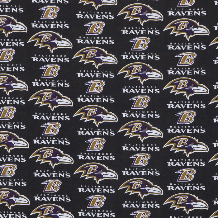 NFL Baltimore Ravens Cotton Fabric | Hobby Lobby | 2224129